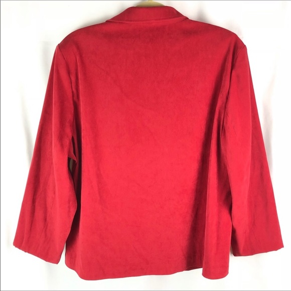 Cato | Jackets & Coats | Cato Zip Front Blazerred 2w | Poshmark